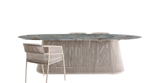 Base Aram para Mesa de Jantar - Novo Ambiente | Catálogo